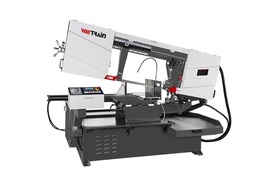 Double Miter Cutting Band Saw - Semi-Auto UE-460DSAG
