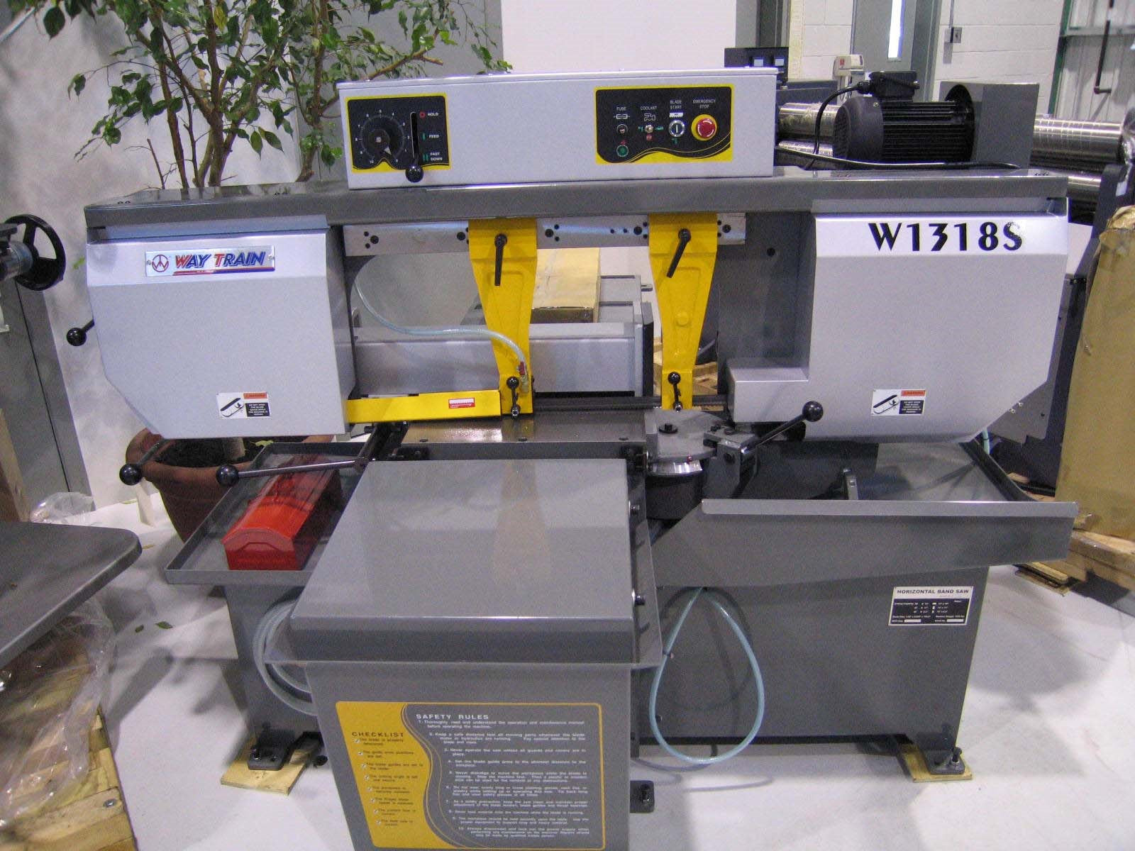WAY TRAIN W1318S Horizontal bandsaw